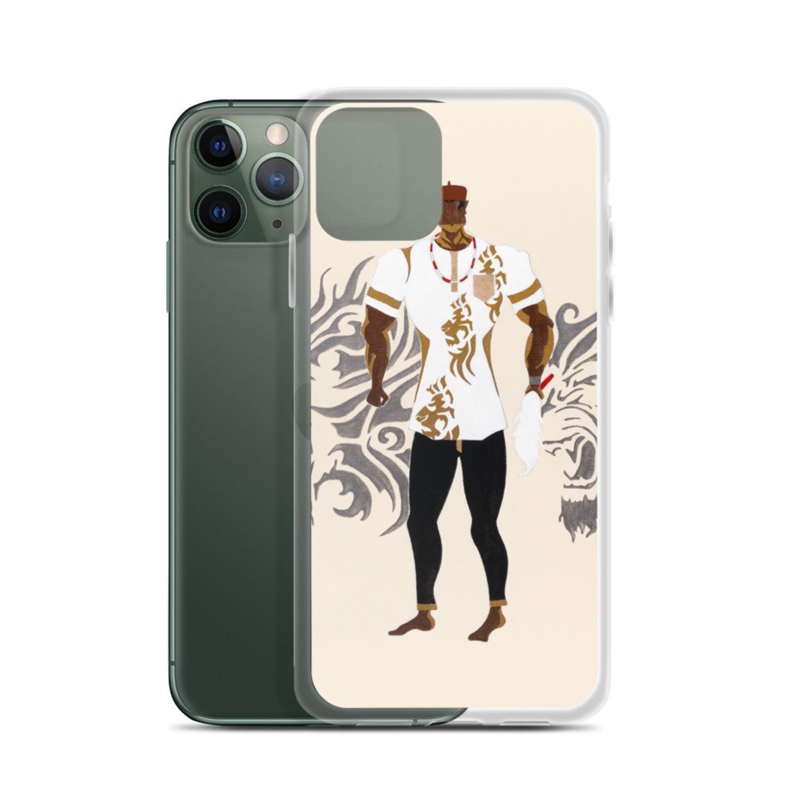 Unique iPhone Case emblazoned with traditional Nigerian art: | Etsy