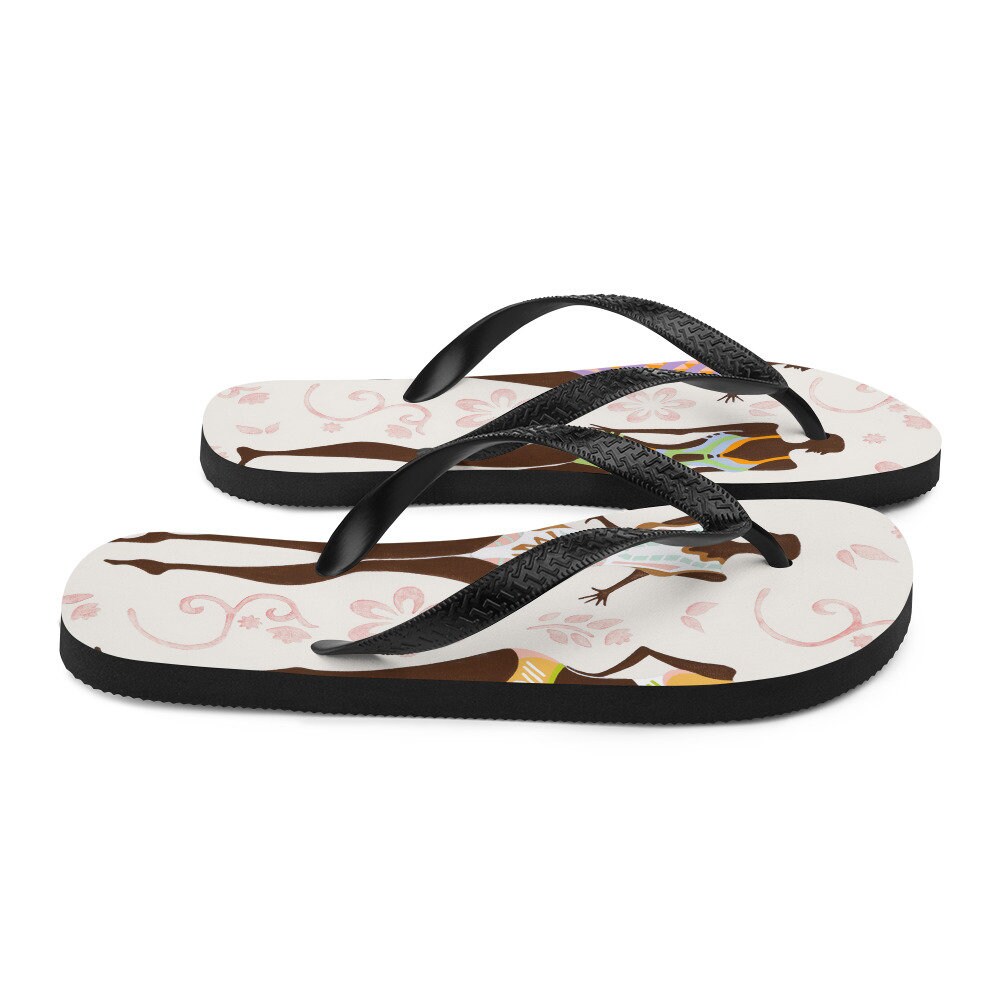 Fun and Durable Flip Flops With Unique Nigerian Art Design: - Etsy