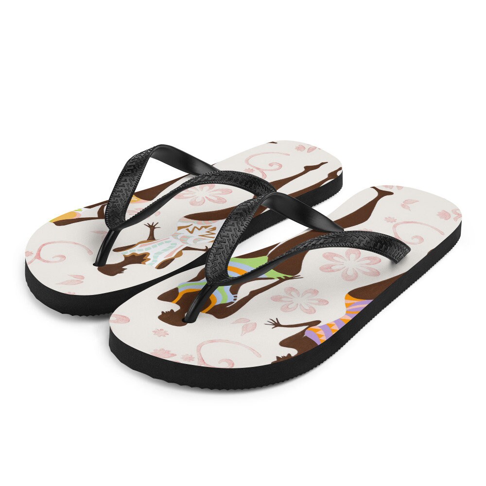 Fun and Durable Flip Flops With Unique Nigerian Art Design: - Etsy