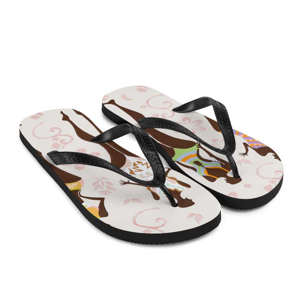Fun and Durable Flip Flops With Unique Nigerian Art Design: - Etsy