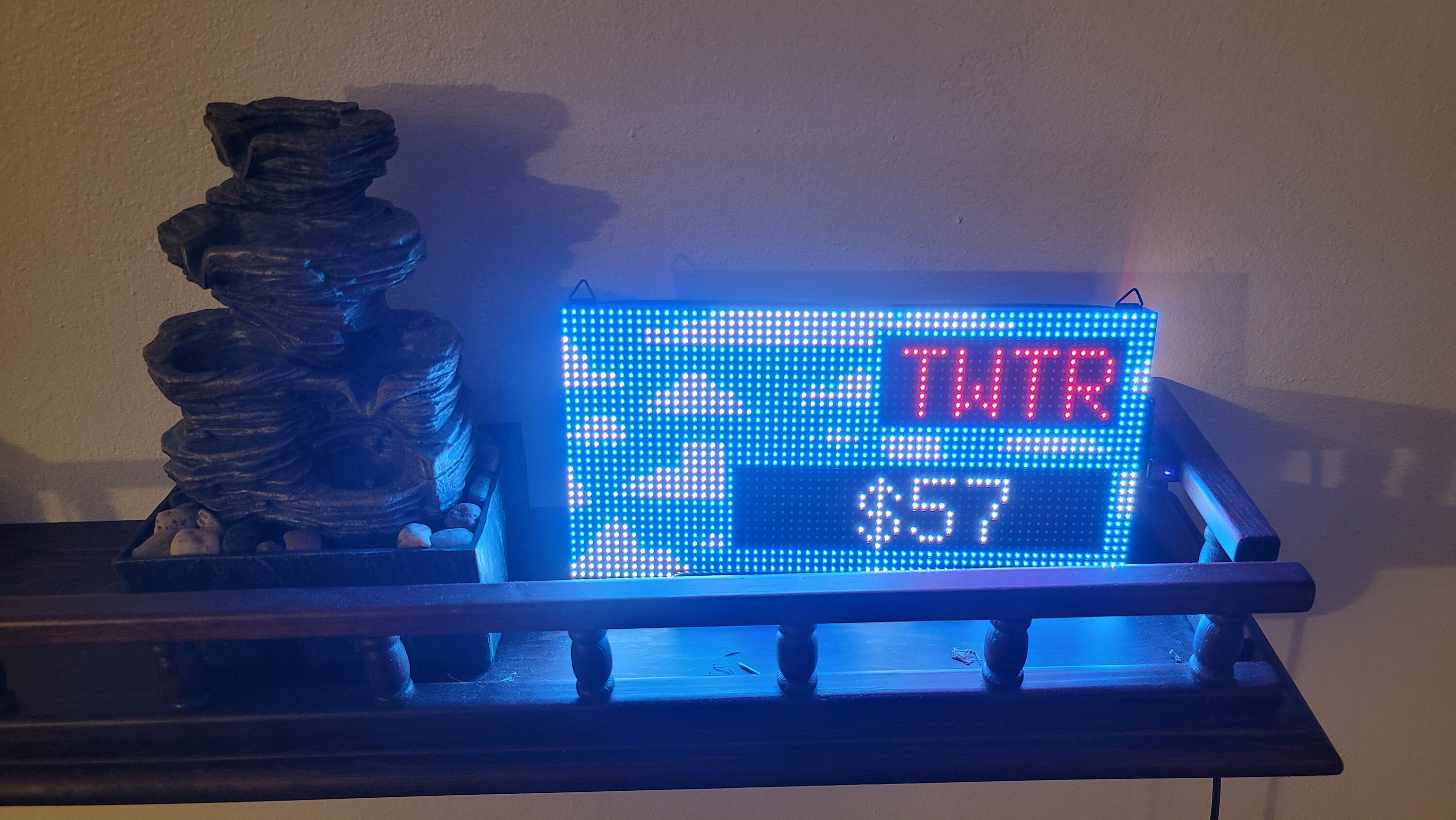 Crypto Ticker and Stocks Ticker Display Track Bitcoin Price | Etsy