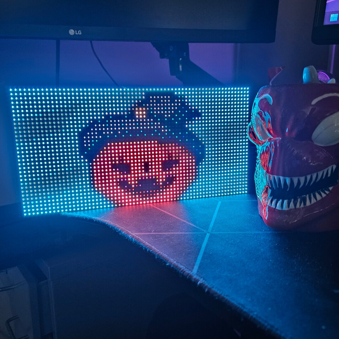 Halloween Animated Pixel LED Matrix - Etsy