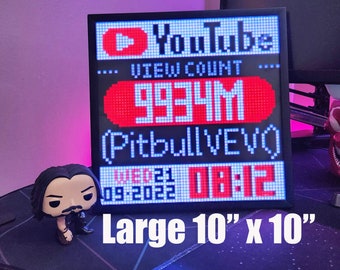 Social Media Counter Sign - Etsy