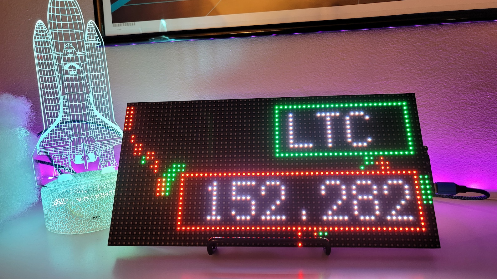 Bitcoin Ticker Crypto Ticker Live Prices - Etsy