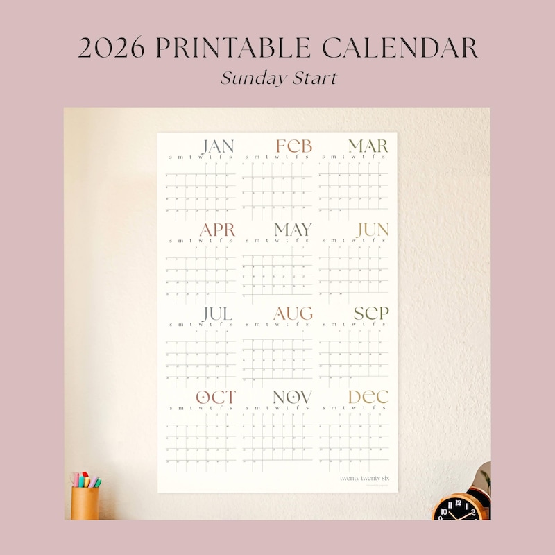 Cleaning Chart 2026 - Etsy