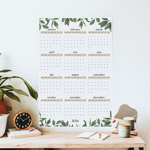 At a Glance Poster - Etsy