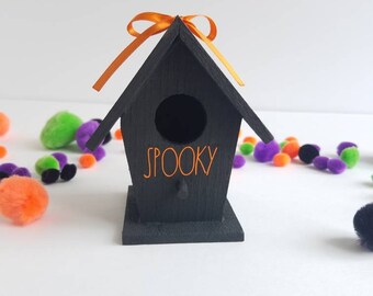 Halloween birdhouse | Etsy