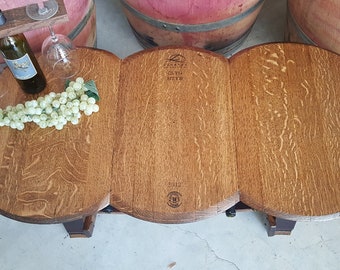 Wine barrel coffee table | Etsy