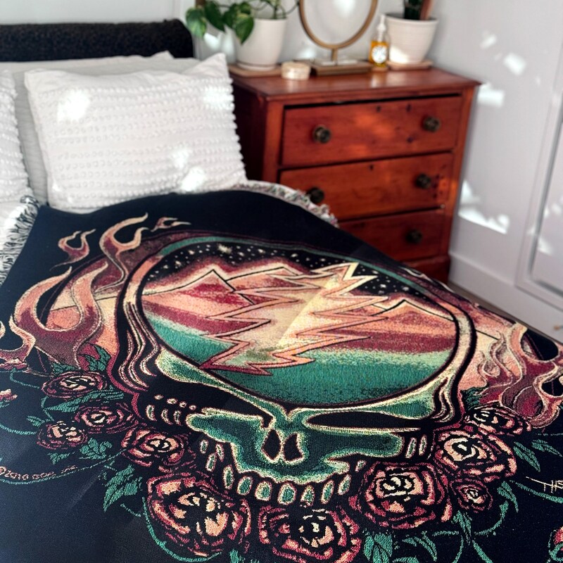 Grateful Dead Blanket - Etsy