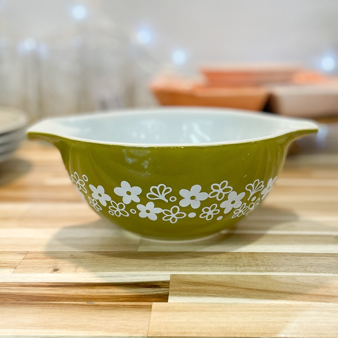 Vintage Pyrex Flowers Spring Blossom Cinderella Bowl 442 - Etsy
