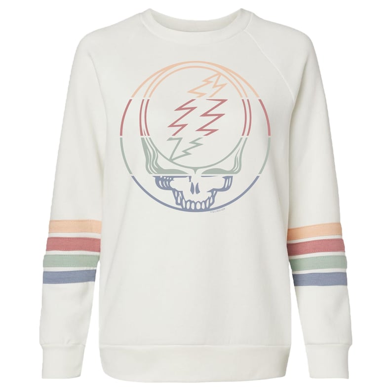 Grateful Dead Sunset Stealie Sweatshirt – Women’s Grateful Dead ...