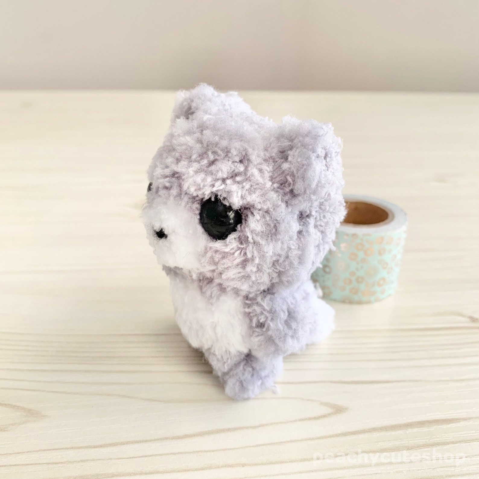 Wolf Plush Wolf Stuffed Animal Wolf Amigurumi Cute Plush - Etsy