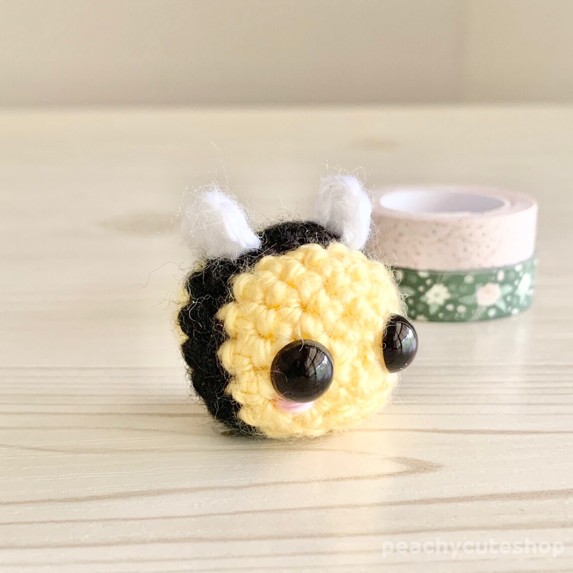 Tiny Bee Kawaii Plush Crochet Bumble Bee Cute Bee - Etsy Canada