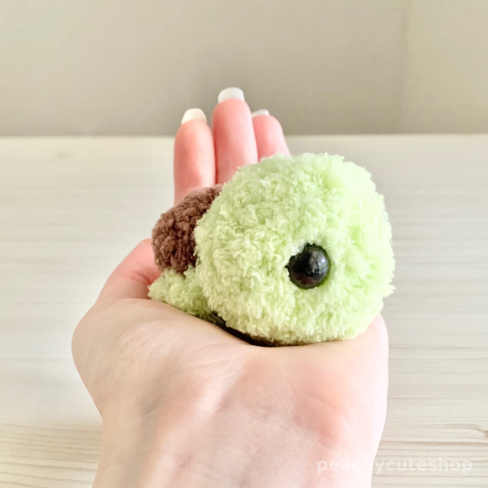 Turtle Plush Fluffy Turtle Amigurumi Turtle Kawaii - Etsy