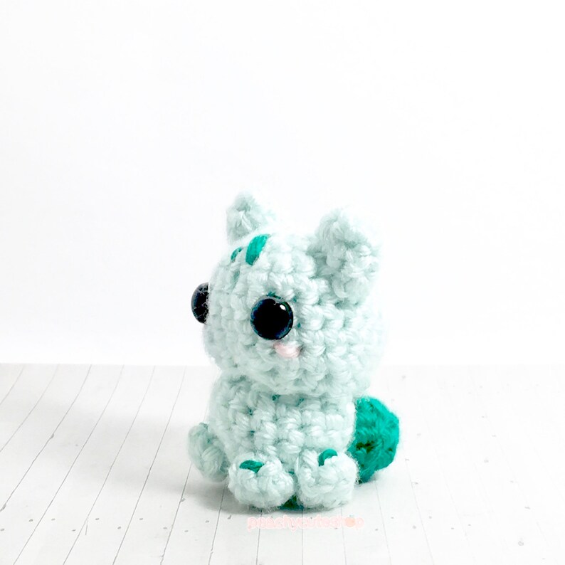 Bulbasaur Plush Bulbasaur Amigurumi Cute Plush Mini | Etsy