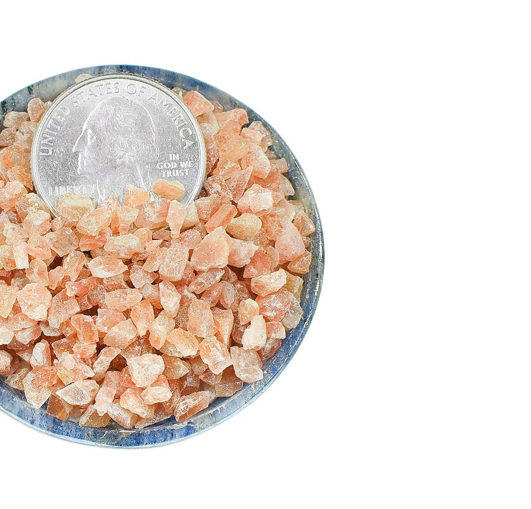 Crushed Raw Sunstone Gemstone Powder 50g - Healing Crystal Energy ...