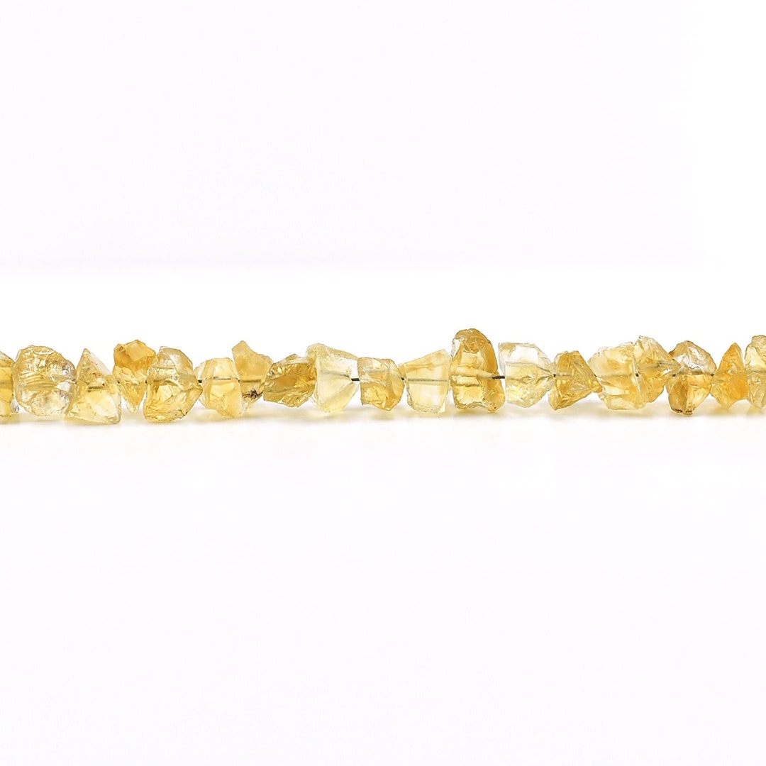 Natuurlijke ruwe Citrien edelsteen losse kralen voor het maken van 4-15 ...