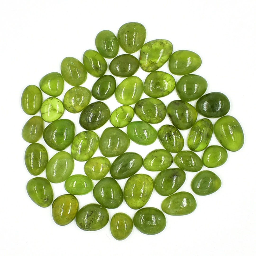 Natural Vessonite Plain Unshaped Cabochon 7x9 to 10x12 Mm Approx ...