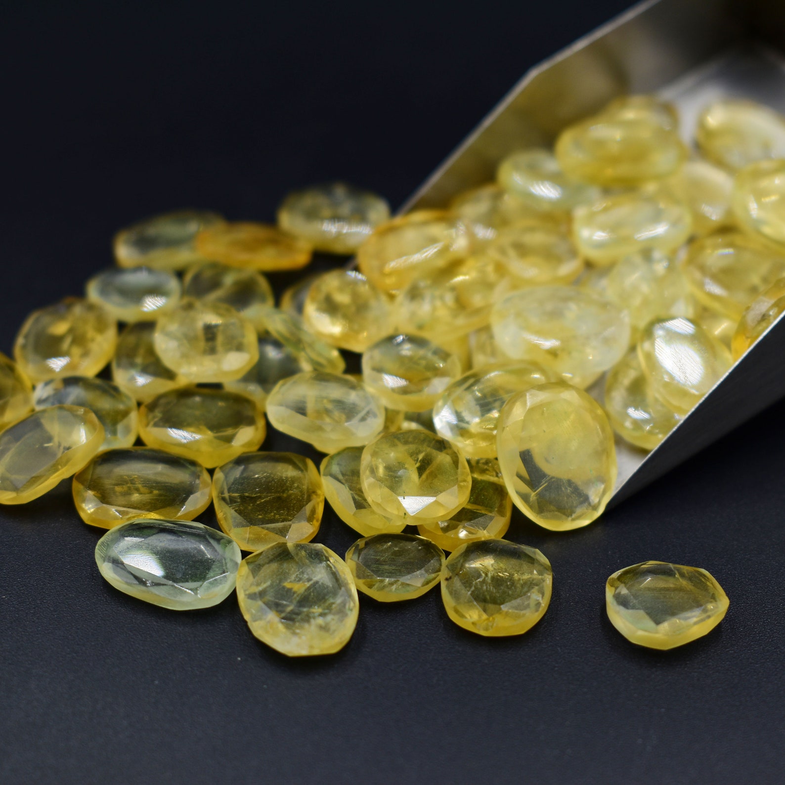 Natural Citrine Tablet Cut Loose Gemstone 8x11 Mm to 11x13 - Etsy