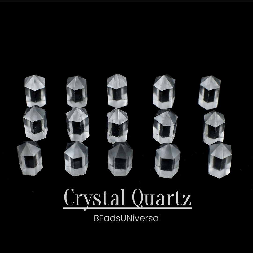 Natural Crystal Quartz Pencil Pointer Gemstone Bullet Shape Mini Clear ...