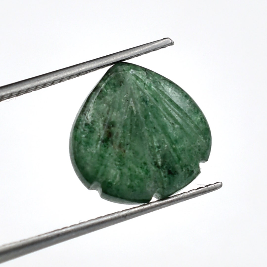 12 mm groene aardbei kwarts shell kralen sieraden handgesneden ...