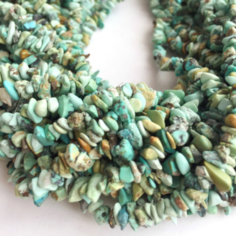 Turquoise Chips - Etsy