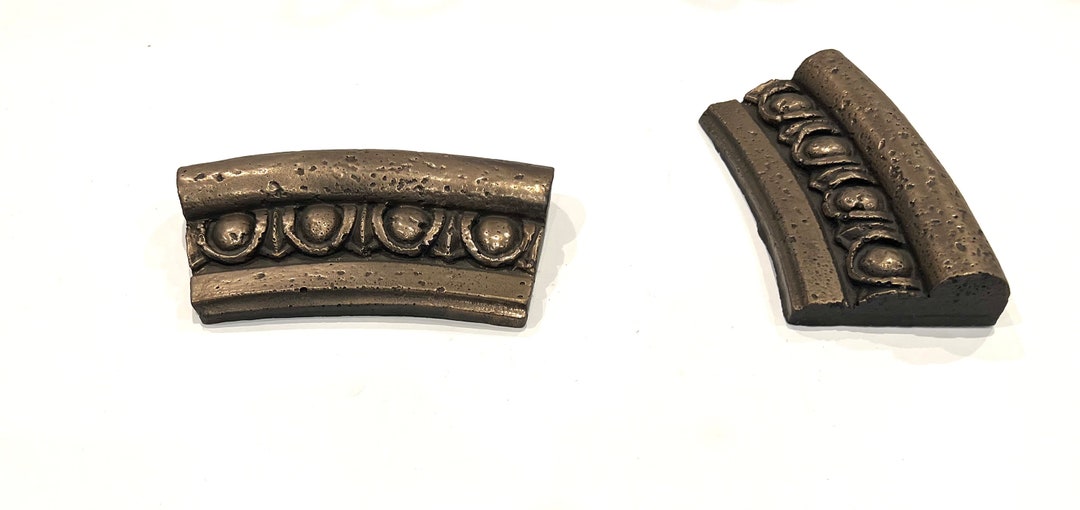 Roman Bronze Dimensional Metal Resin Wall Tile Insert Art Craft Ceiling ...