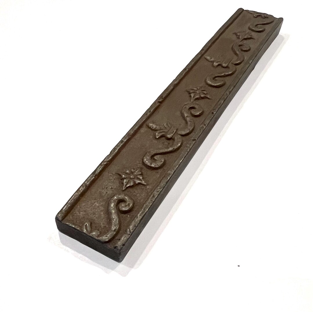 1x8 Roman Metallic Rustic Resin Home Decor Metal Wall Art Listello ...