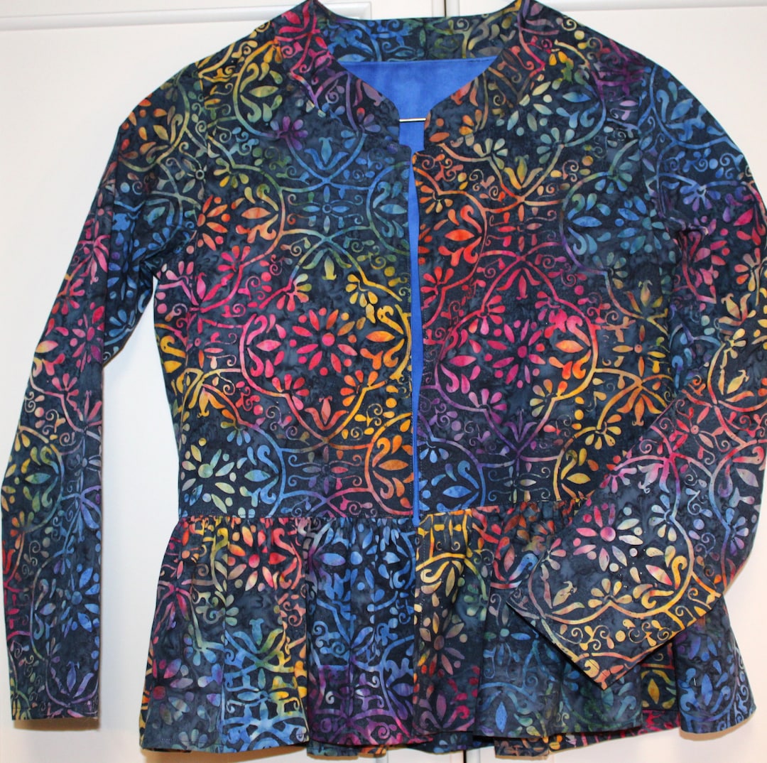 Batik Jacket - Etsy