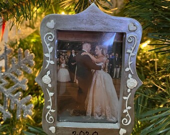 Silver Wedding Frame - Etsy