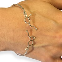 Biolojewelry - Woven Thread DNA Double Helix Science Biology Chemistry ...