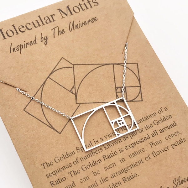 Fibonacci Necklace - Etsy