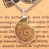Sterling Silver Golden Ratio Fibonacci Necklace Large Size sacred ...