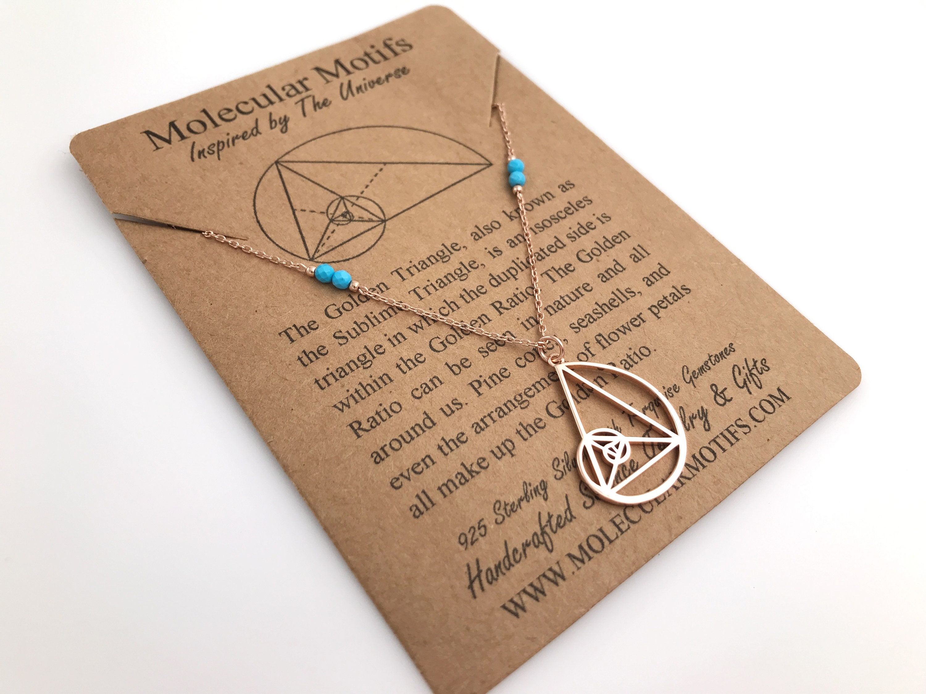 Birthstone Sterling Silver Fibonacci Customized | Etsy