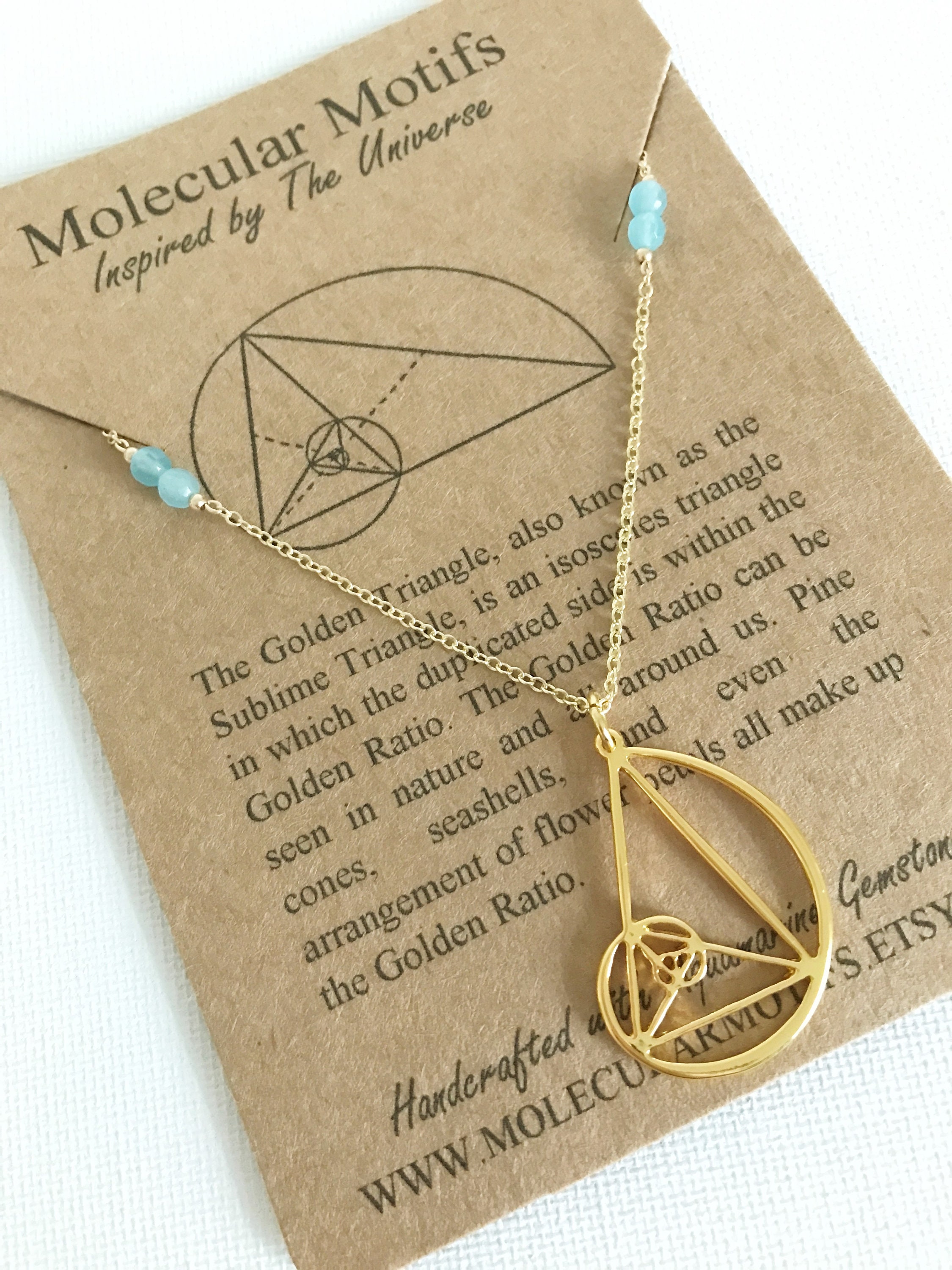 Birthstone Sterling Silver Fibonacci Customized | Etsy