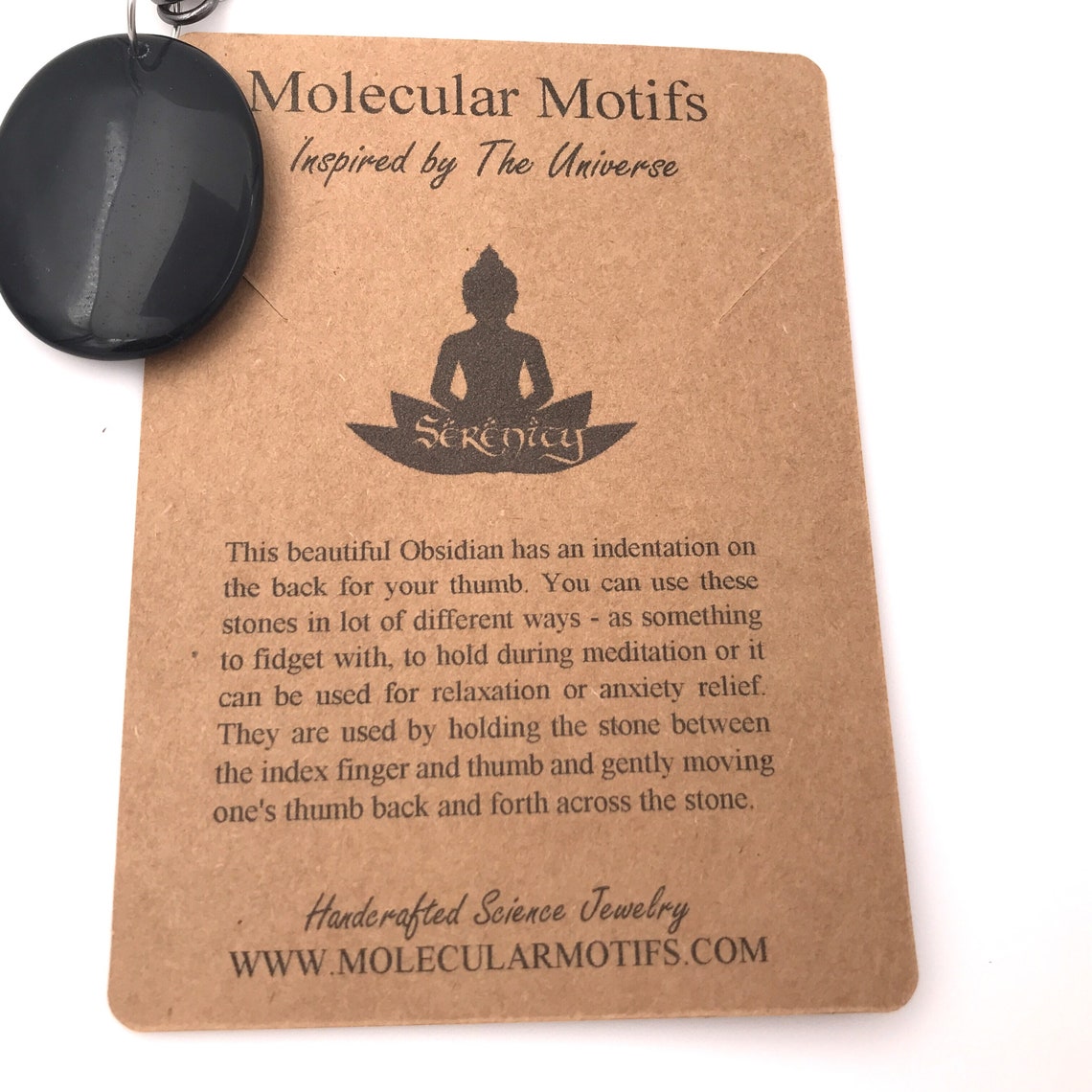 Worry Stone-thumb Stone-assorted Gemstones Infinity Knot - Etsy