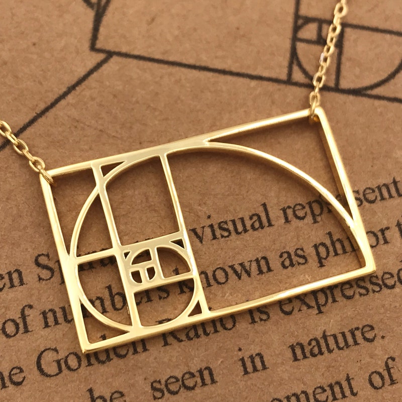 Fibonacci Necklace - Etsy
