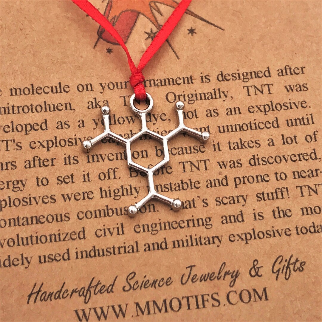 TNT Molecule Ornament-military-demolition-mining-explosive-chemistry ...