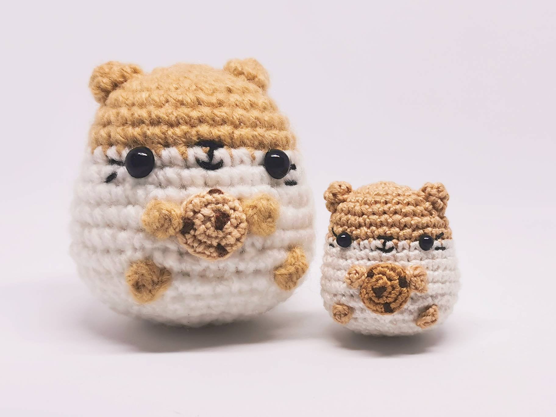 Hungry Hamsters Crochet Pattern / Hamster Amigurumi PDF | Etsy