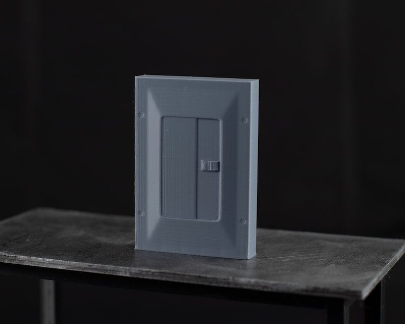 Miniature Electrical/breaker Box Diorama PROP ONLY Action Figures ...