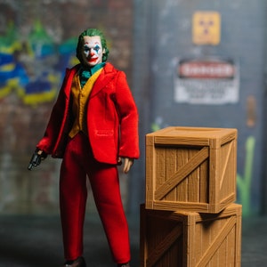 Miniature Wooden Crates (TEXTURED Version) Diorama PROPS ONLY Action ...