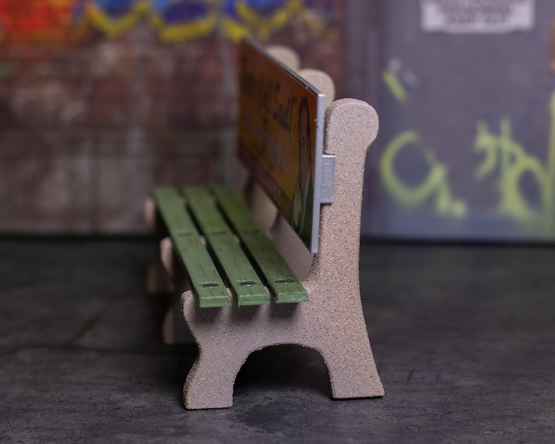 Preorder Miniature Better Call Saul Bench prop Only - Etsy