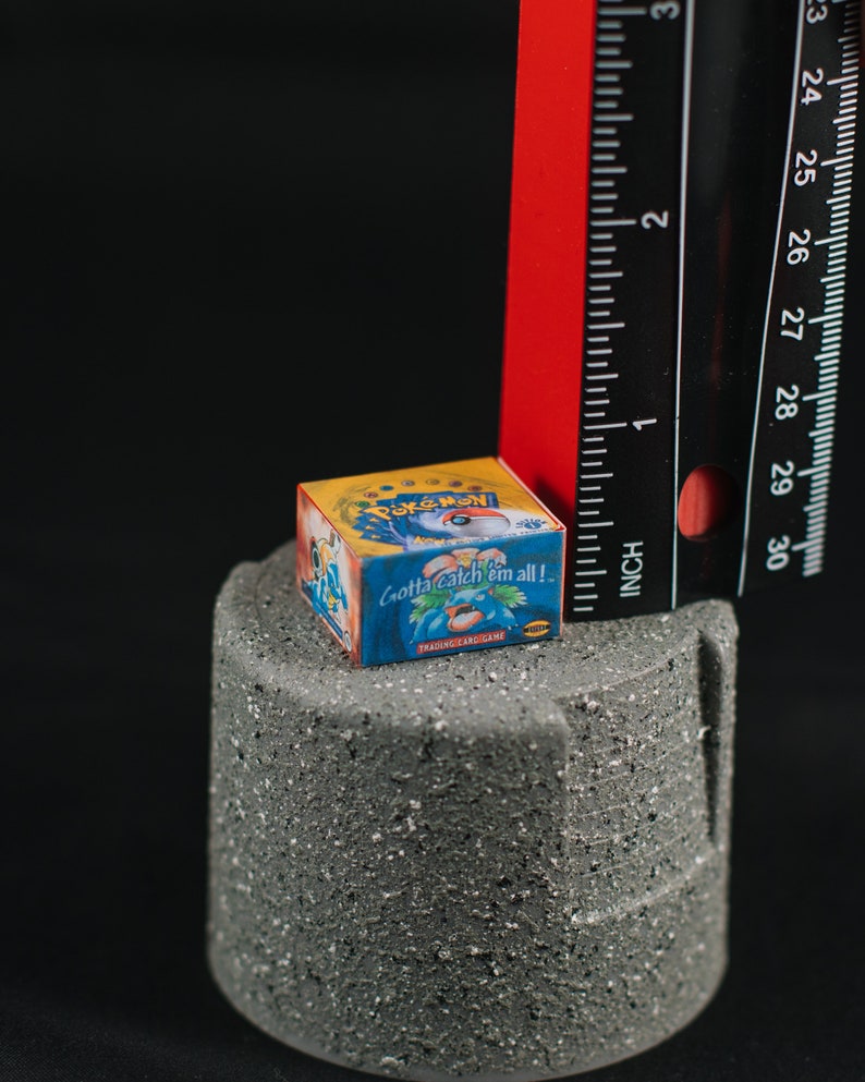 MINIATURE Pokemon First Edition Box Set Accessory for Action | Etsy
