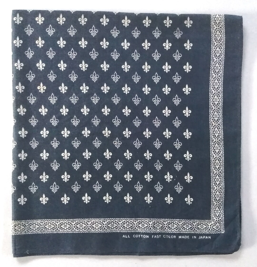 Japan Bandana Scout Logo All Cotton Fast Color MADE IN JAPAN 19 X 20 ...