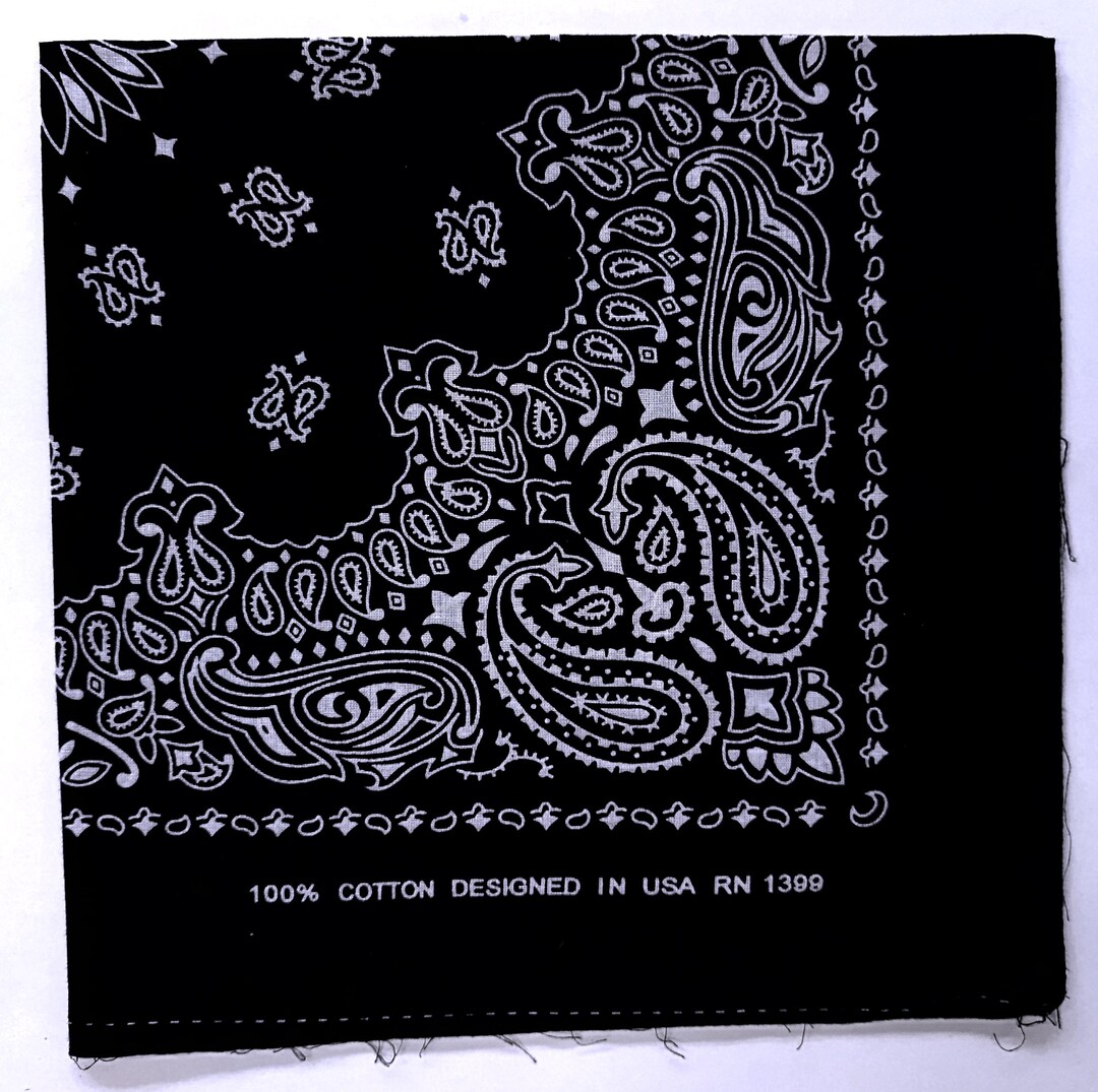 Vintage Paisley Bandana, 21