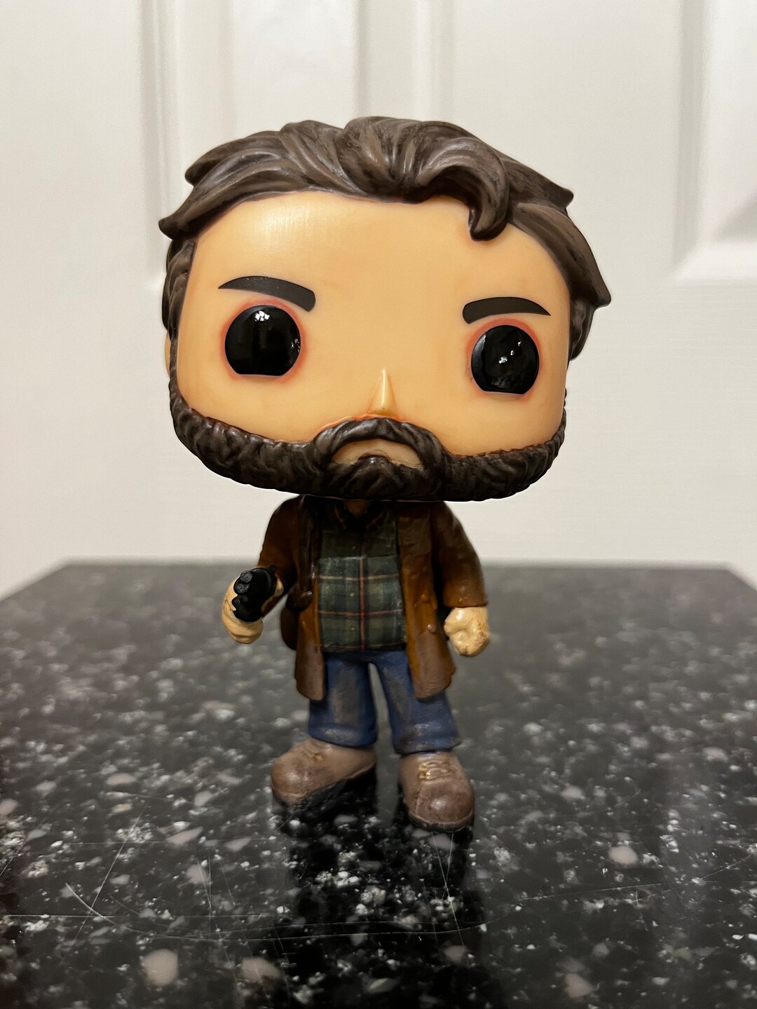 Joel Miller “ the Last of Us” With Revolver Custom Pop Vinyl Figure - Etsy