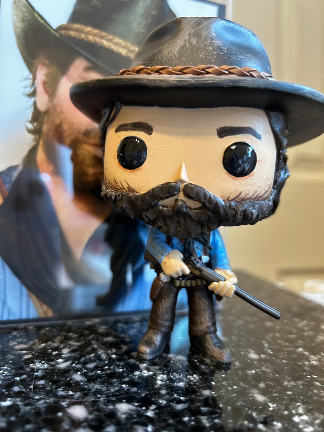 Arthur Morgan With Shotgun Custom Vinyl Figure Red Dead Redemption - Etsy