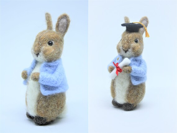 Toys Toys & Games Miniature Toys PETER RABBIT Felt bunny Beatrix Potter ...