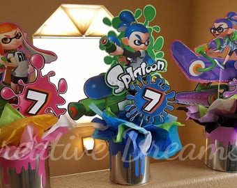 Splatoon party | Etsy