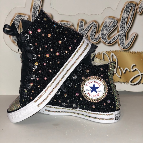 Sequin Converse - Etsy